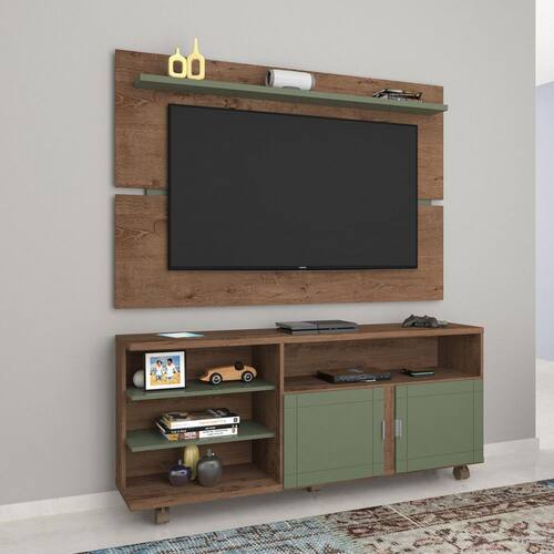 Rack com Painel para TV Até 60 Polegadas | Ponto