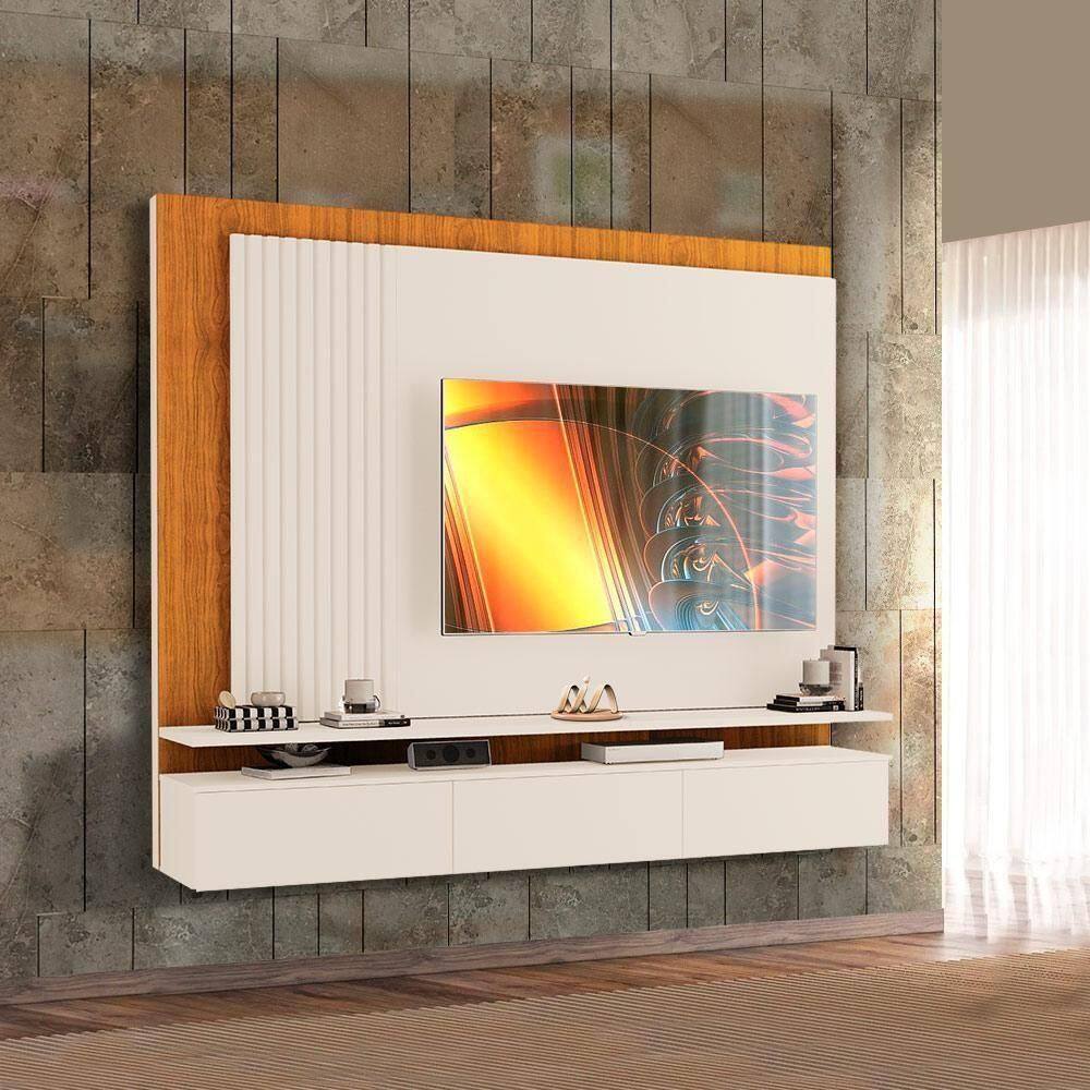 Painel Suspenso Ripado Para Tv De Até 60 | Ponto