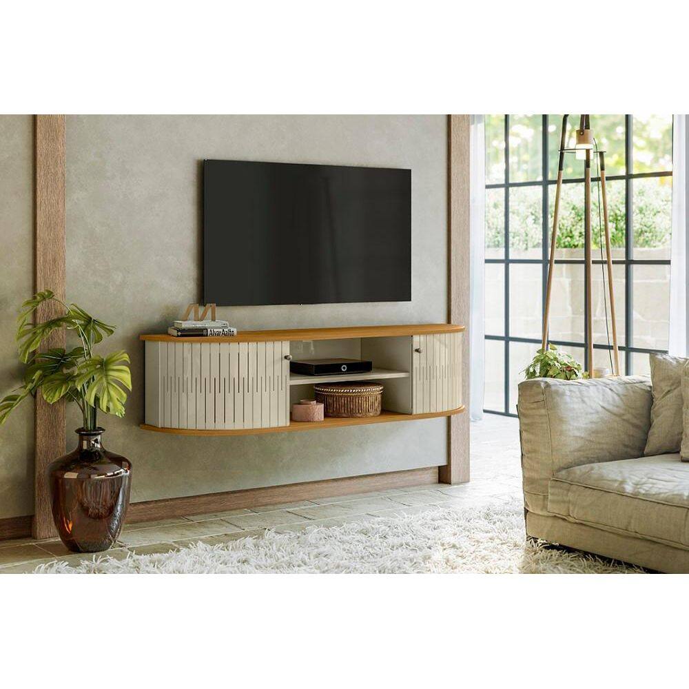 Painel Suspenso Ripado Modena para TV até | Ponto