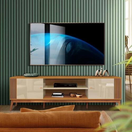 Rack Retrô Tv Até 75 Polegadas | Ponto