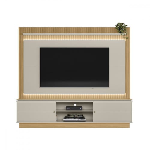 Estante Home para TV 75 polegadas Ripado | Ponto