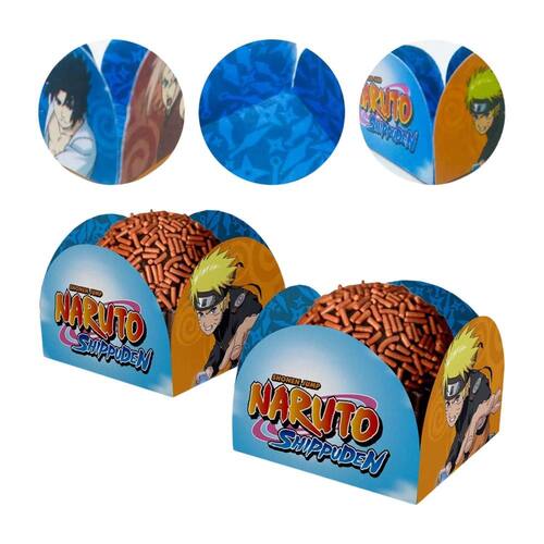 Porta Forminha Doces Brigadeiros C/40 Tema | Ponto