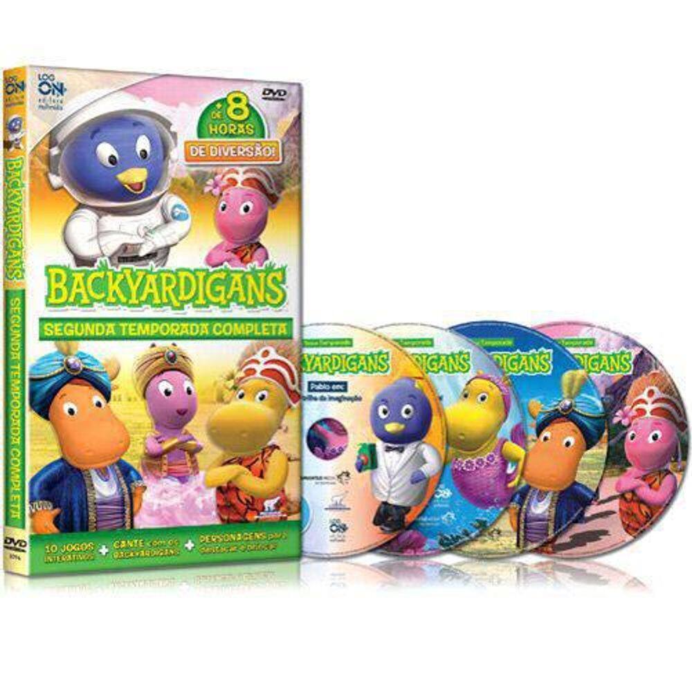 Box Backyardigans - 2ª Temporada Completa 4 Dvds | Ponto