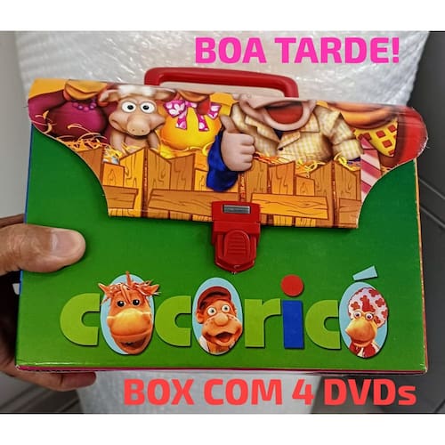 Dvd Cocoricó - Coleção especial box com 4 Dvds | Ponto