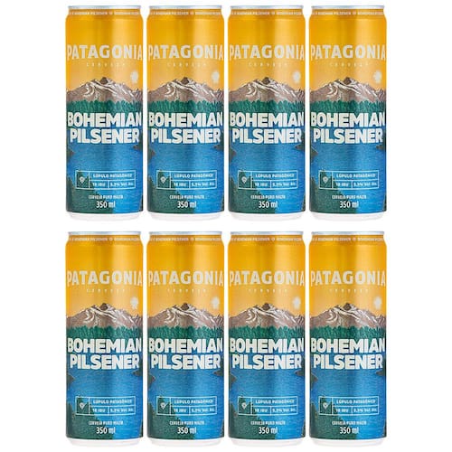 Cerveja Patagonia Bohemian Pilsener Lata Sleek Ponto