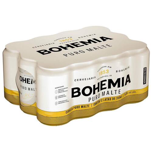 Cerveja Bohemia Puro Malte Lata 350ml | Ponto