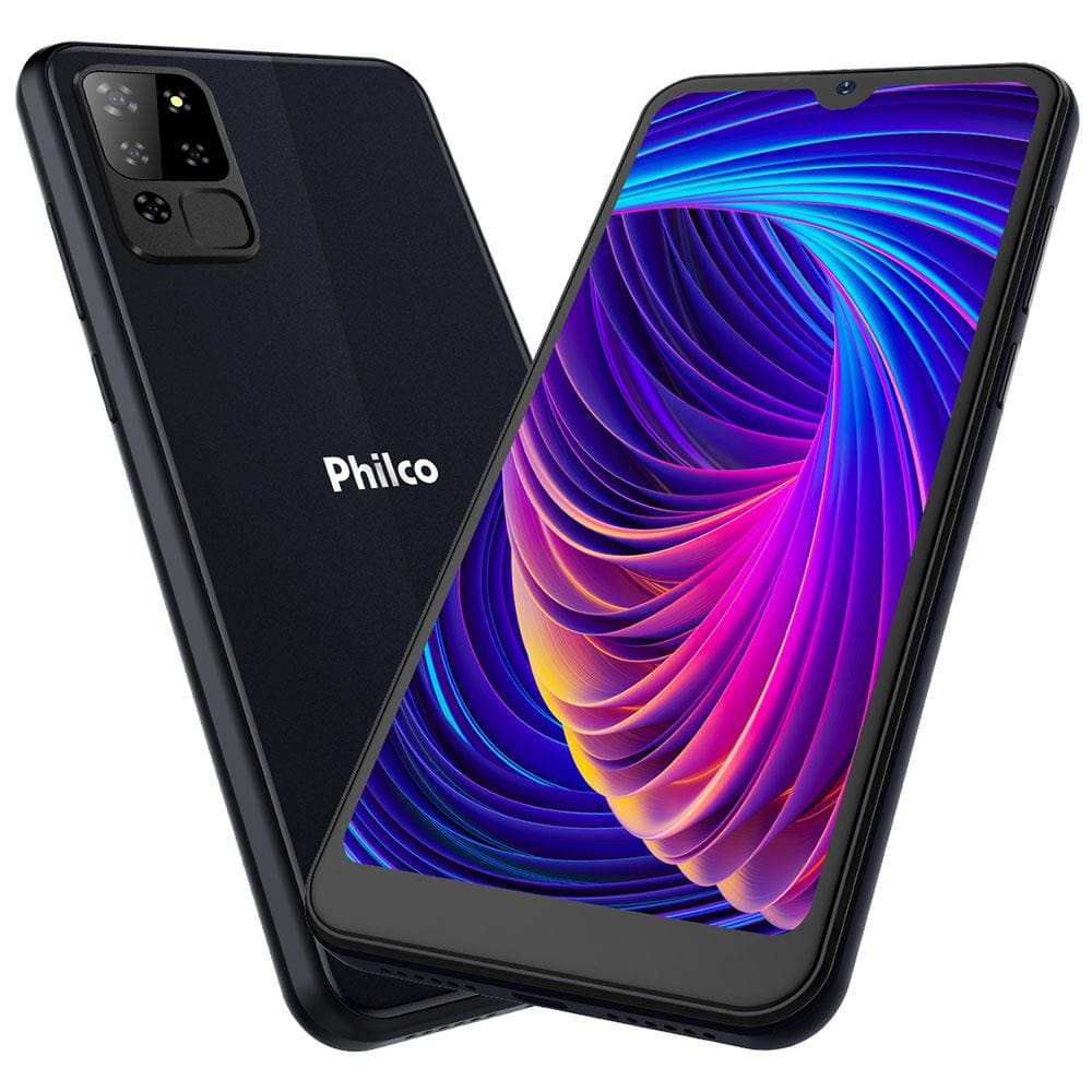 Smartphone Philco Hit P8 Dark Blue 32GB, 3GB RAM, Tela 6” HD+, Câmera ...