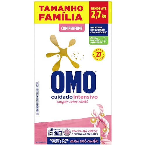 Sabão em Pó Omo Cuidado Intensivo Tamanho Família - 2,2kg | Ponto