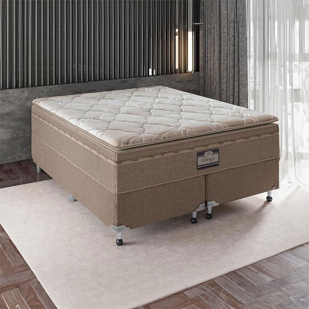 Cama Box King Size Portobel Potenza | Ponto