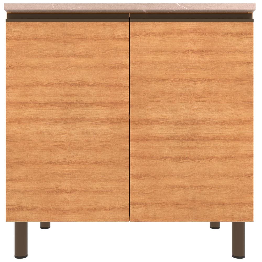 Balcão Bartira Cristal MDP 15mm com 2 Portas | Ponto